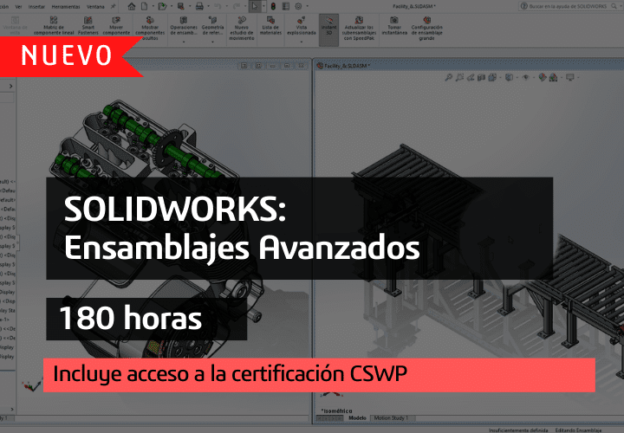 Cursos de SOLIDWORKS oficiales | Certificaciones y licencias incluidas